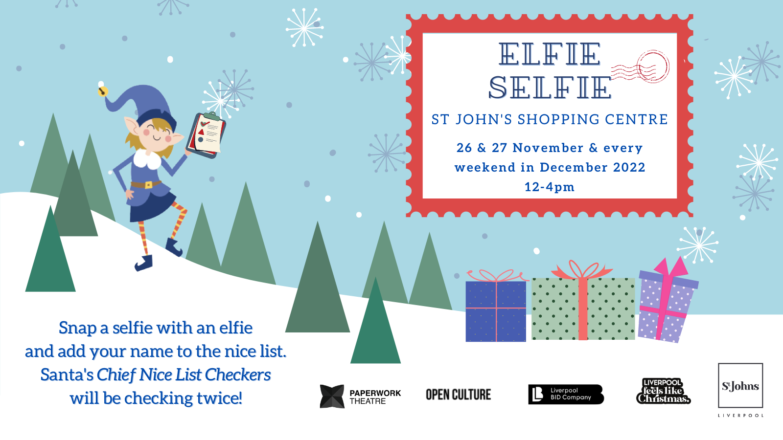 Elfie Selfie at St Johns - Uncover Liverpool
