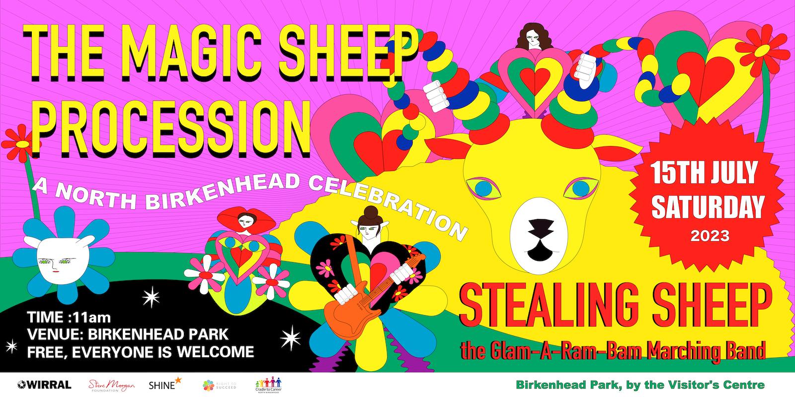 The Magic Sheep Procession - A North Birkenhead Celebration - Uncover ...