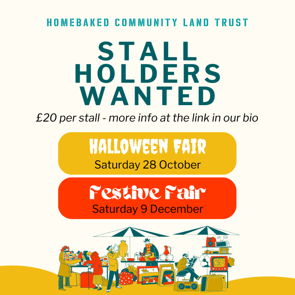 Stallholders – Homebaked Community Land Trust, Halloween Fair and ...
