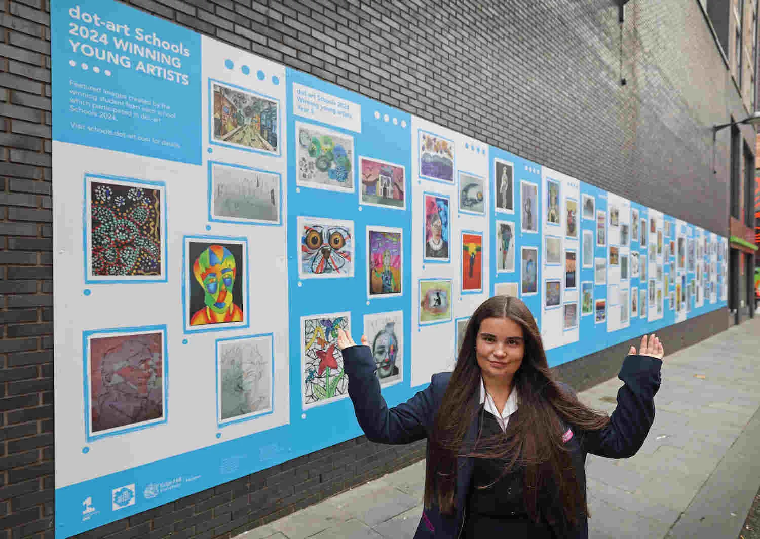 dot-art Schools Winning Artists 2024 Display Opens in Liverpool ONE ...