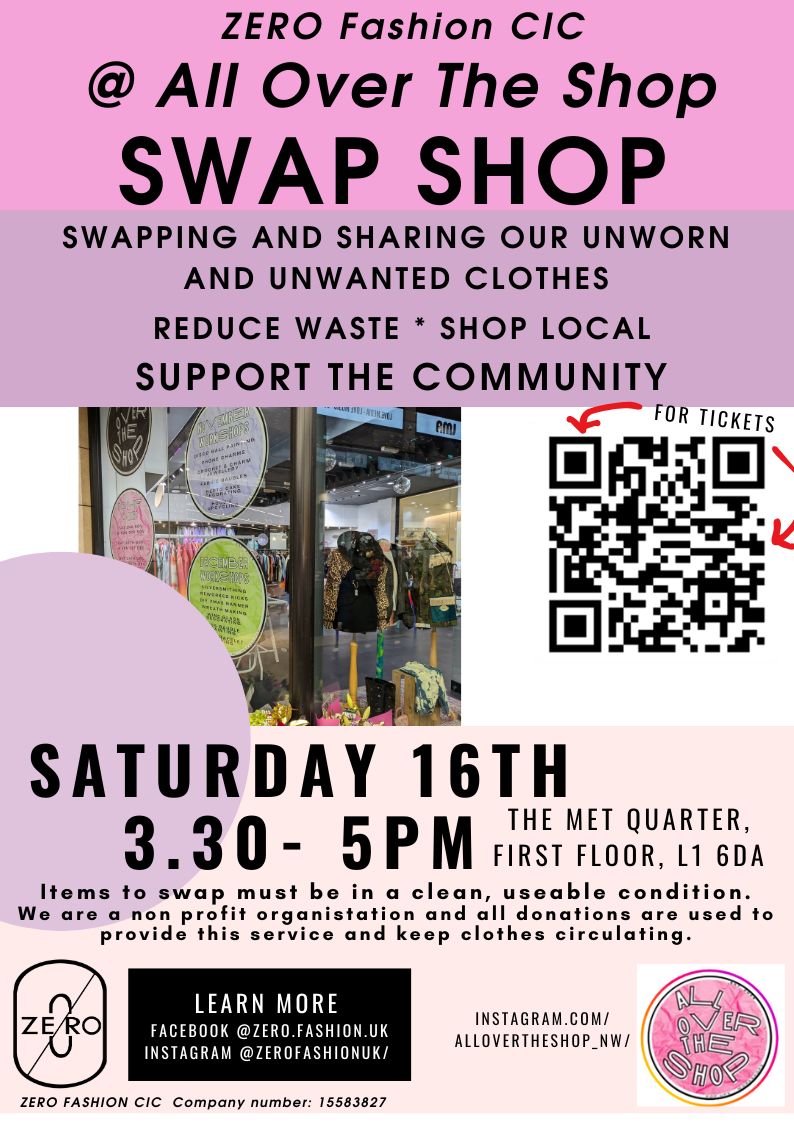 SWAP SHOP Pop Up - Sustainable shopping in Liverpool City Centre ...