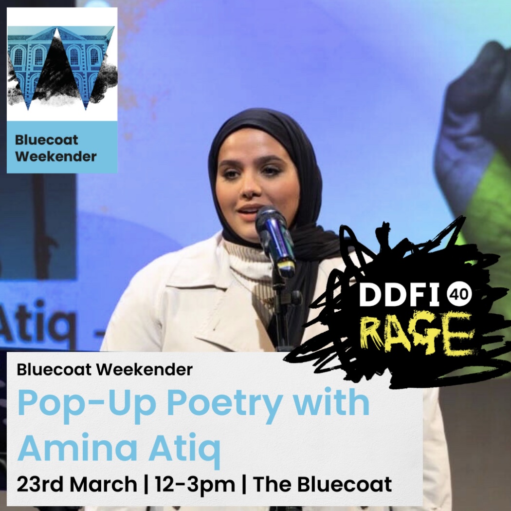 DDFI40: Pop up Poetry with Amina Atiq - Uncover Liverpool