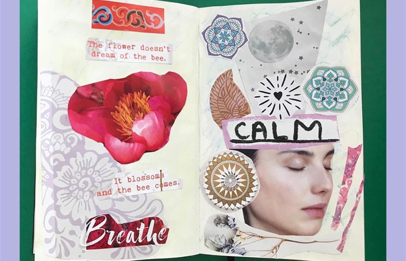 Collage Art Journalling - Uncover Liverpool